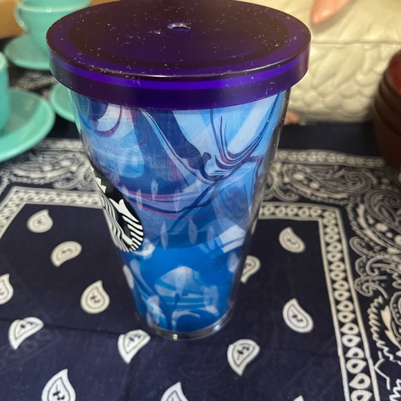 Starbucks | Dining | Starbucks Smoky Blue Cold Cup 6oz | Poshmark